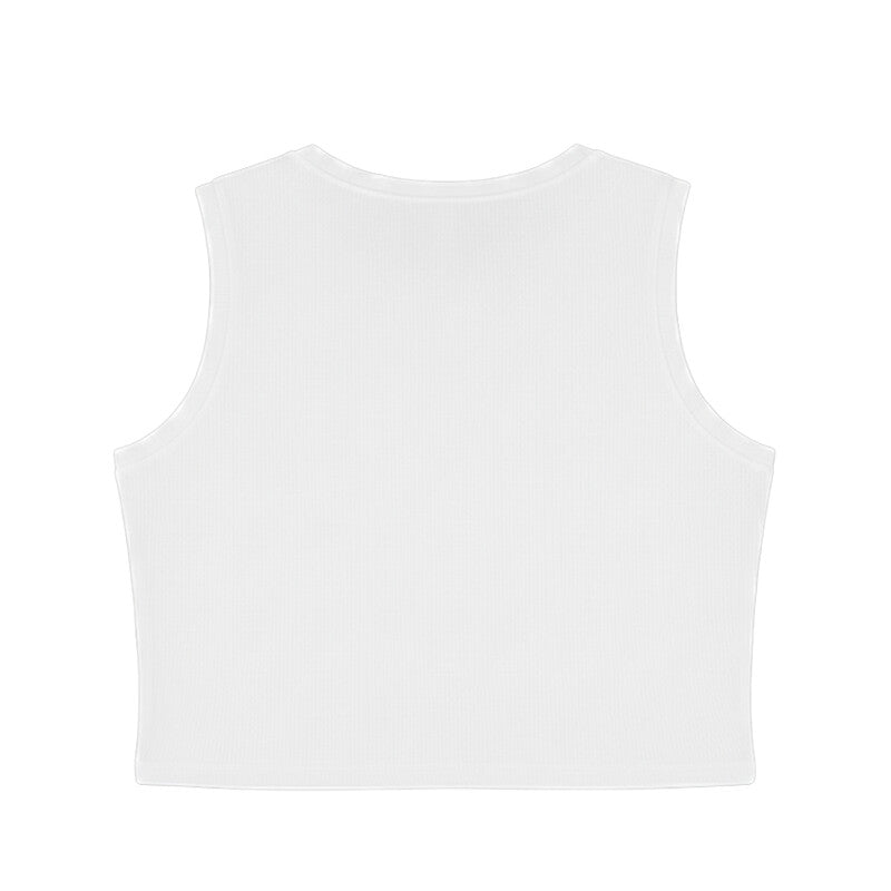 Women's Ribbed Crop Tank Tops | Shiv Designs India